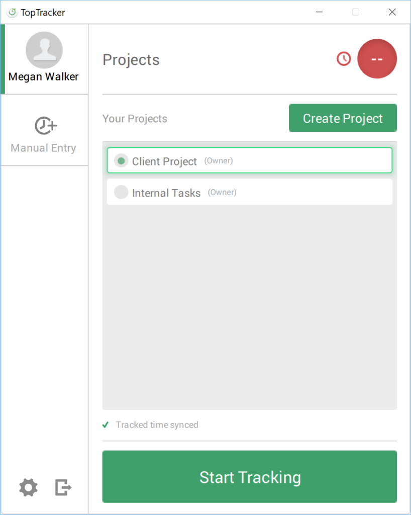Easy Way to Track Project Time - TopTracker - Megan V. Walker
