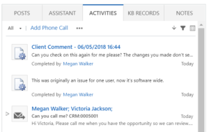 Creating Consistent Communication Using Portal Comments