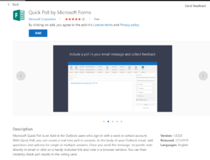 Create A Quick Poll In Outlook With Microsoft Forms - Megan V. Walker