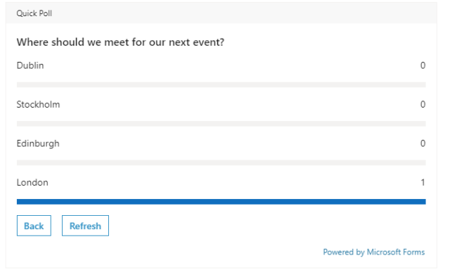 Create A Quick Poll In Outlook With Microsoft Forms - Megan V. Walker