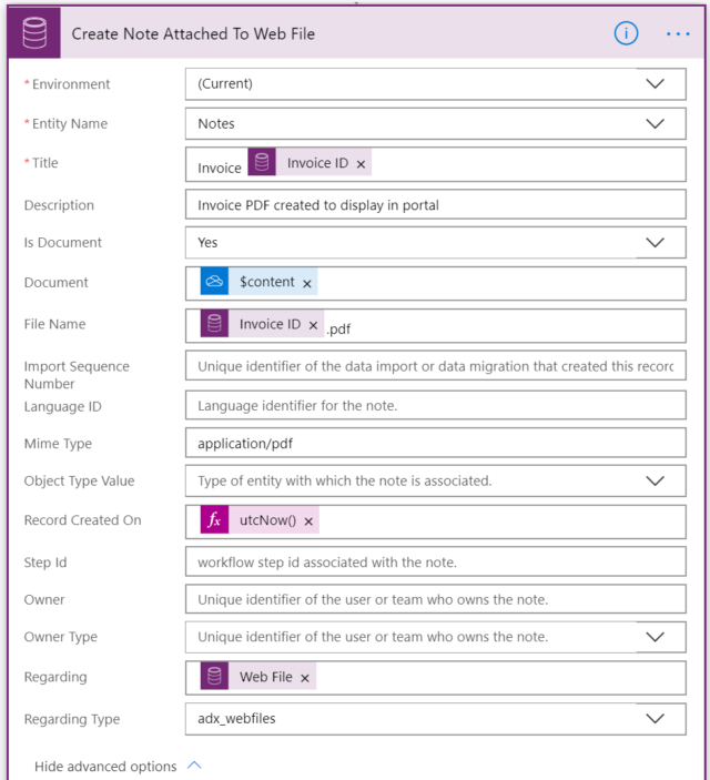 Generating Invoices To Display In Power Apps Portal - Megan V. Walker