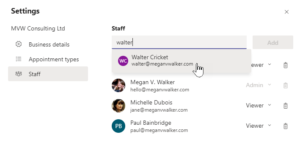 Using Microsoft Bookings In Microsoft Teams - Megan V. Walker