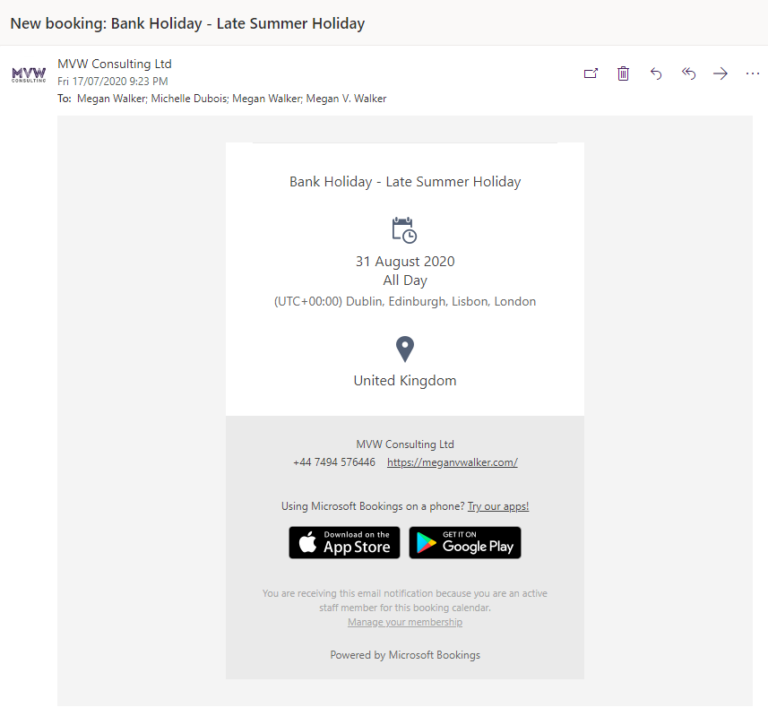 Managing Your Team & Staff Members In Microsoft Bookings
