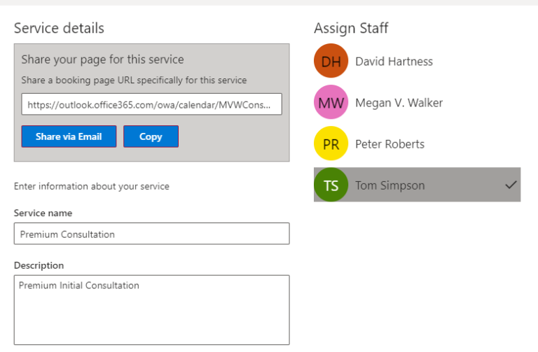 Creating Your Microsoft Bookings Page - Megan V. Walker