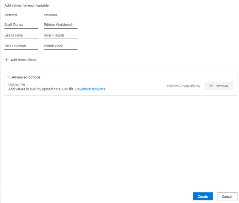 Custom D365 Customer Voice Survey Links Using Variables - Megan V. Walker