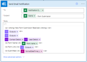 Creating Internal Notification Emails For Outbound Marketing Form ...