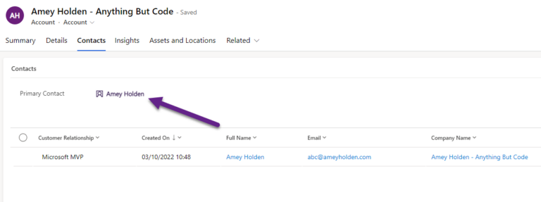 D365 Account & Contact Management Using Power Automate - Megan V. Walker
