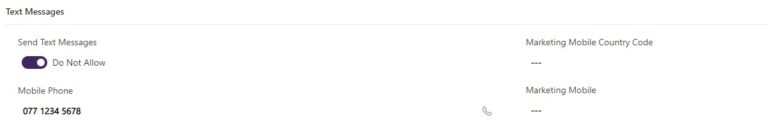 Managing Text Message Subscriptions In D365 Marketing