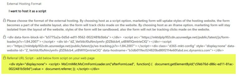Use Unmapped Form Field To Capture Referral URL From Form