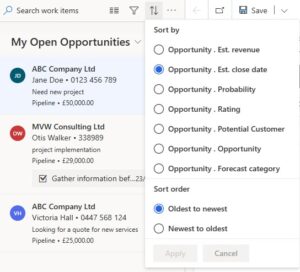 Using Focused View And Up Next In Model-Driven Apps