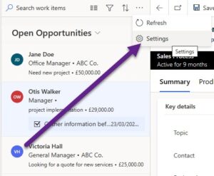 Using Focused View And Up Next In Model-Driven Apps