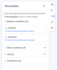 Conditional Content in Content Blocks in Realtime Marketing