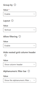 Grid Components In Model Driven Apps (D365)