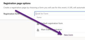 Using Realtime Marketing Form In Events Power Pages Website