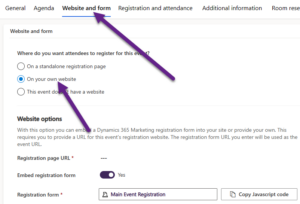 D365 Marketing Events Portal Using Power Pages