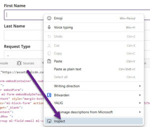 Using Form Capture With Realtime Marketing Form Submissions