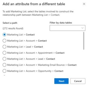 Create Segments From Marketing Lists In Realtime Marketing