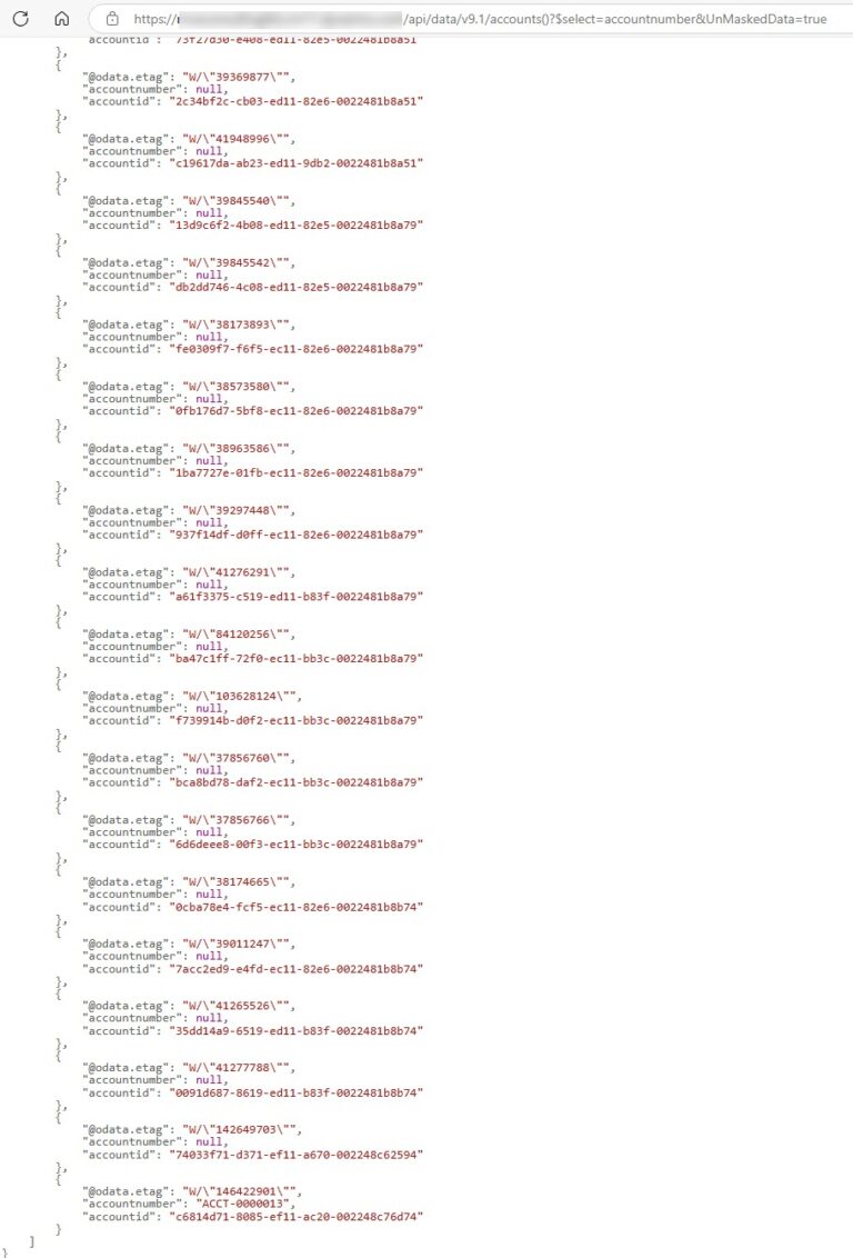 Secured Masking Rules In Dataverse (Dynamics 365)