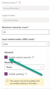 Secured Masking Rules In Dataverse (Dynamics 365)