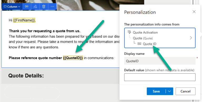 Create Beautiful Quote And Order Emails For Your Company