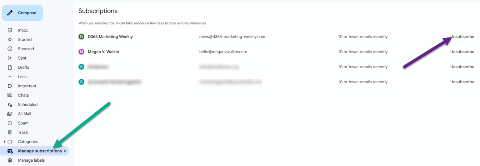 One-click Unsubscribe Experience For Your Subscribers - Customer ...